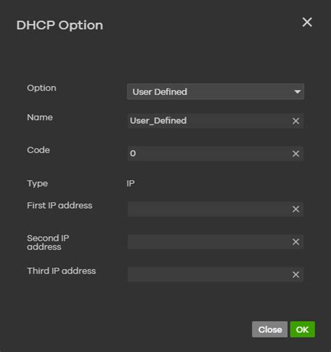 Minor Bug On DHCP Option Zyxel Community