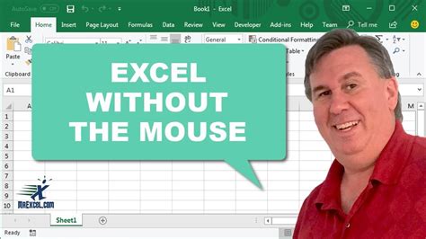 Using Excel Without A Mouse Mouse Rgb