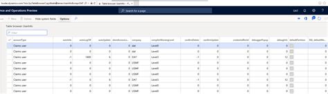 How To Continue To Use The Table Browser Functionality Within D365FO
