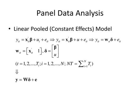 Ppt Econometric Analysis Of Panel Data Powerpoint Presentation Free Download Id 355710