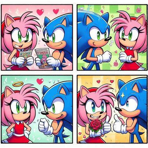 Ai Tried To Make Sonamy Comics Fandom