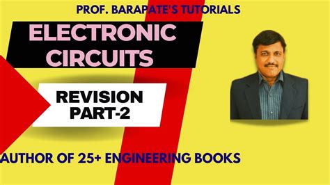 Electronic Circuits Revision Part 2 Youtube Electronic Circuits Revision Part 2 Youtube
