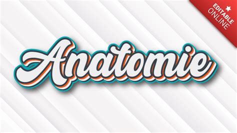 Anatomie | Editable September With Layered Color Combination Style | Text Effect Generator