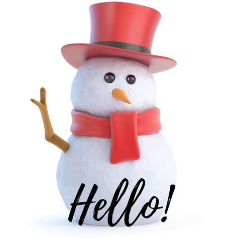 Hello Olaf The Snowman Encouragement Happy