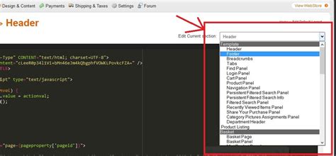 can we create custom layout webstore websell