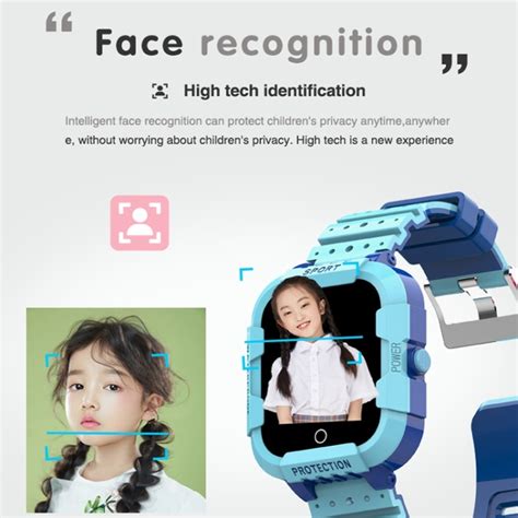 Df75 1 4 인치 4g Gps 포지셔닝 어린이 방수 스마트 호출 시계 Sos 기능 포함 검정