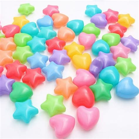 Mightlink 100pcs Non Toxic Pe Material Ball Pit Balls Smooth Odor
