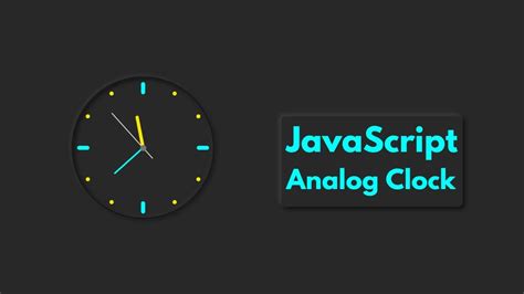 Create An Analog Clock Using HTML CSS And JavaScript YouTube