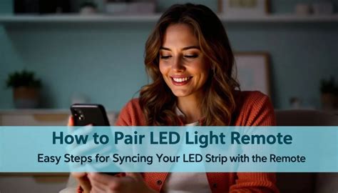 How To Pair LED Light Remote Quick Easy Steps