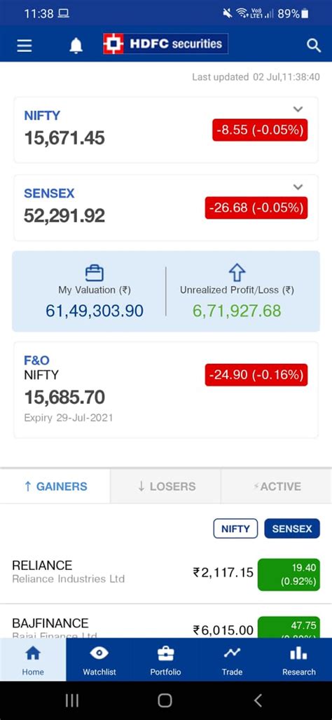 Hdfc Securities Trade Stocks Apk For Android Download