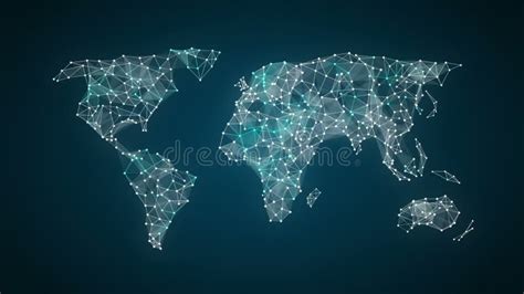 Human Icon Iot Technology Connect Global World Map Dots Makes World Map Internet Of Things
