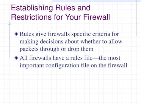 PPT Firewall Configuration Strategies PowerPoint Presentation Free Download ID 354939