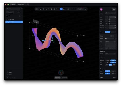 Waves Animation - 3D UI Interactive Web Design with Spline - Design+Code