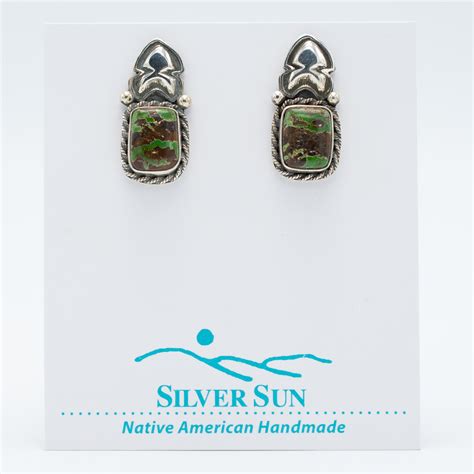 Silver Sun Authentic Native American Turquoise Jewelry