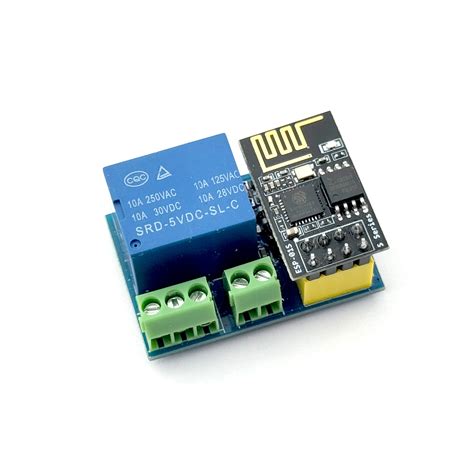 Wi Fi реле 1 канал 5В с модулем Esp8266 Esp 01s продажа цена в Алматы Наборы и компоненты для