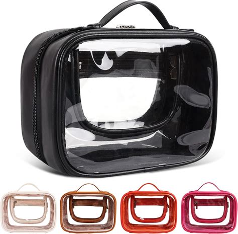 Xsuioy Clear Toiletry Bag Makeup Organizer Baglarge