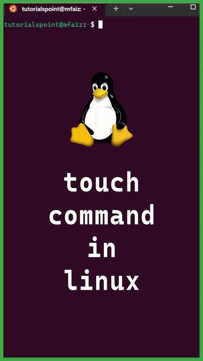 6 10 basic linux commands touch command in linux shorts linux