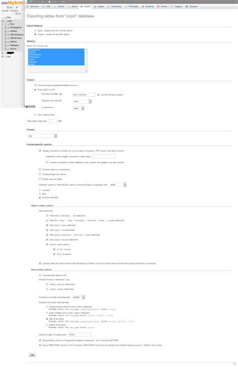 thao tác mysql với phpmyadmin trong xampp le tran trung hieu s blog