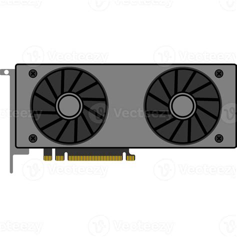 Gpu Card Illustration 35309114 Png