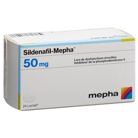 Sildenafil Mepha Filmtabl 50 Mg Blist 24 Stk Coop Vitality Apotheke