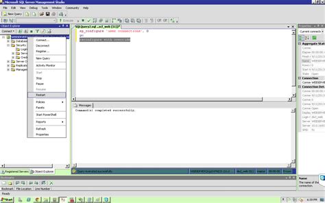 Sql Server 2008 Sql Mangement User Error Stack Overflow