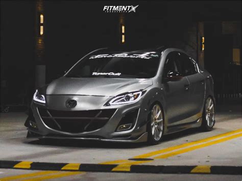 2010 Mazda 3 Sport Gs With 18x8 Niche Essen And Landsail 225x40 On