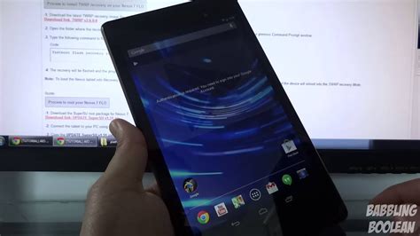 nexus 7 2013 root unlock bootloader custom recovery youtube