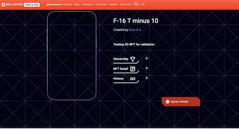 Big Dipper 3dnft Purchase Preview Not Working As Expected · Issue 894 · Pylons Techpylons · Github