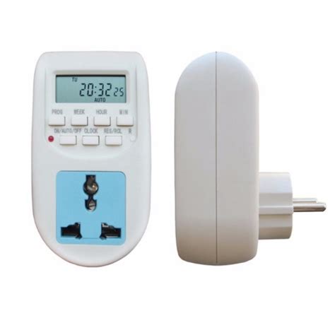 220v Lcd Digital Timer Socket Timing Outlet Switch Digital Timer Switch Multifunctional Eu Plug