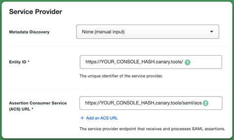 Configuring SAML Duo Thinkst Canary