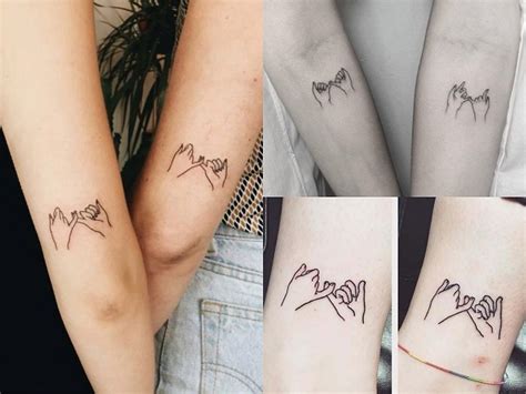 Tatuajes Pequeños Para Amigas 40 Diseños Símbolo De La Amistad