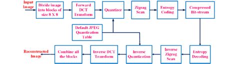 Block Diagram Of Baseline Jpeg Codec 4 Download Scientific Diagram