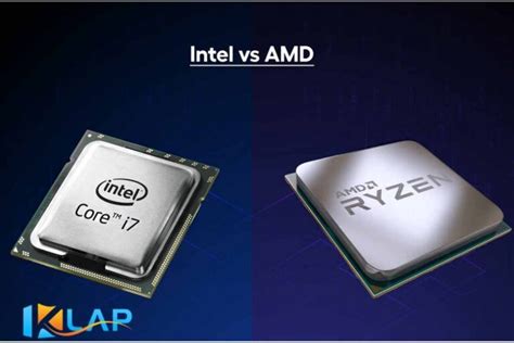 تفاوت بین سی پی یو Intel و Amd در چیست؟
