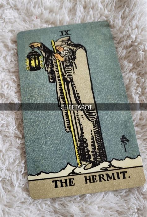 타로카드메이저 9 The Hermit 은둔자 풀이해석정리 네이버 블로그