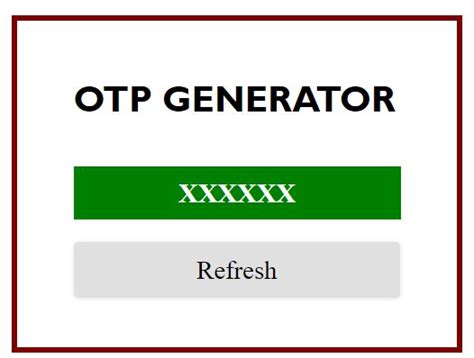 Rahul Kumar On Linkedin Otpgenerator Link Click Html Css Js