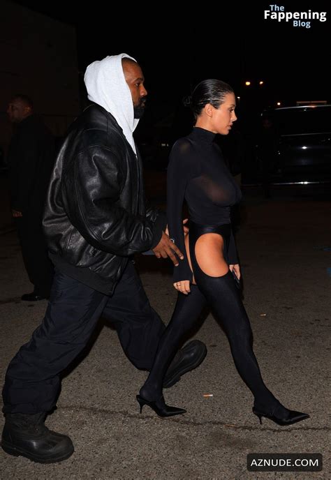 Bianca Censori Stuns In Sexy Sheer Bodysuit At La Album Listening Party Aznude