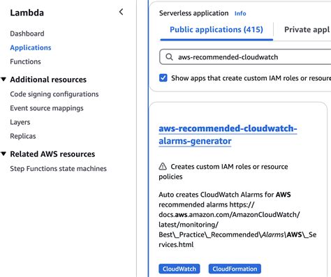 通过告警模板批量配置 Cloudwatch Alarms 解决方案 亚马逊aws官方博客