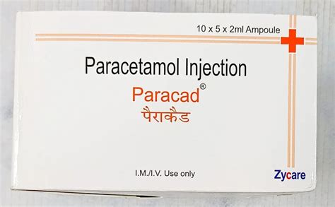 Paracad Paracetamol Injection At Best Price In Lucknow By Best Care Medical Center Id