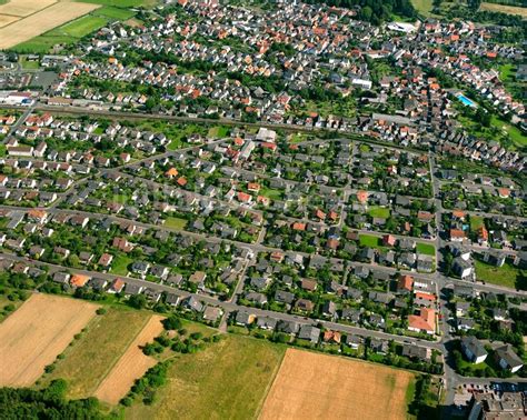 Luftaufnahme Großen Buseck Wohngebiet Der Mehrfamilienhaussiedlung In