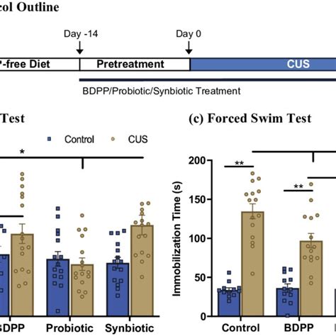 Behavioral Testing Of Mice Submitted To A 28 Day Chronic Stress