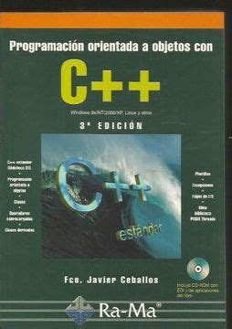Libro Programación orientada a objetos con C ª edición De Fco Javier Ceballos Sierra