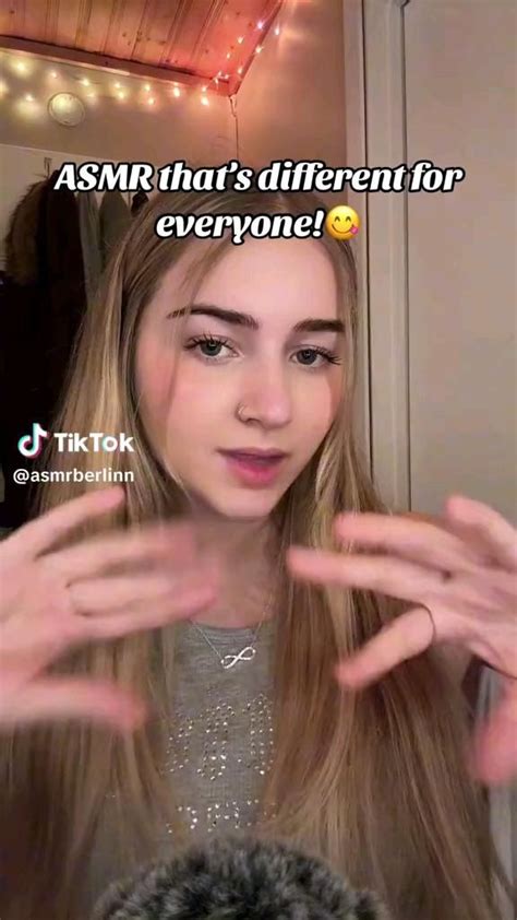 Asmr That S Different For Everyone Credits In The Video Nel