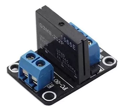 Módulo Relé De Estado Sólido Ssr 1 Canal 250v 2a Arduino Mebuscar Brasil