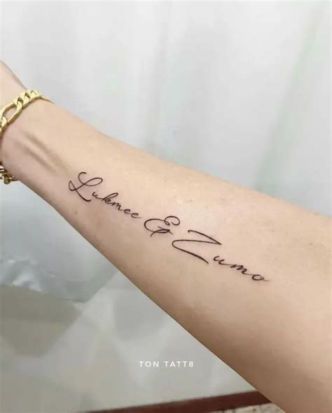 The Most Seductive Font Tattoo Designs For Girls Toptatts