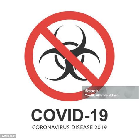 Mers 코로나 바이러스 경고 아이콘 모양 세트입니다 생물학적 위험 위험 로고 기호 컬렉션 벡터 일러스트 이미지 흰색 배경에 격리 제한된 지역으로 제한됩니다 중국