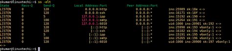 Top 14 Ss Command Examples To Monitor Socket Connections