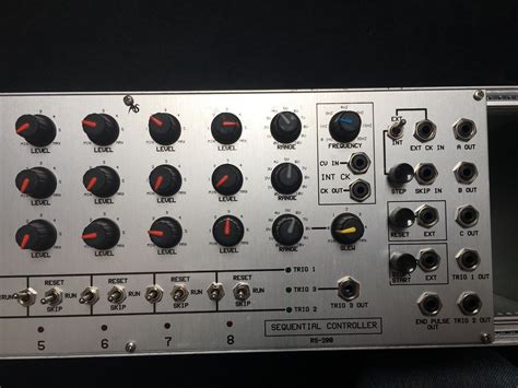 MATRIXSYNTH Analogue Systems RS 200 Sequential Controller 24 Step For Modular Synthesizers SN