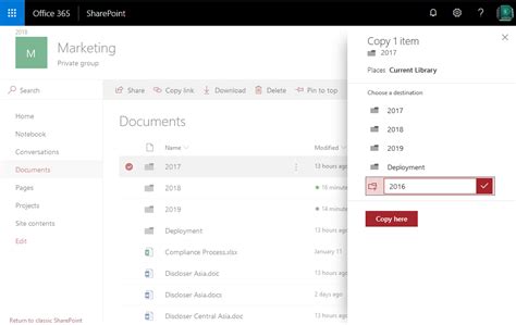 how to copy a folder in sharepoint online using powershell