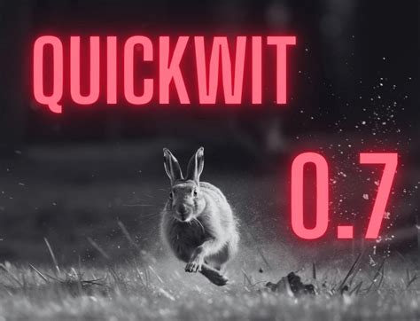 Quickwit 07 A Compatible Opensource Alternative To Elasticsearch