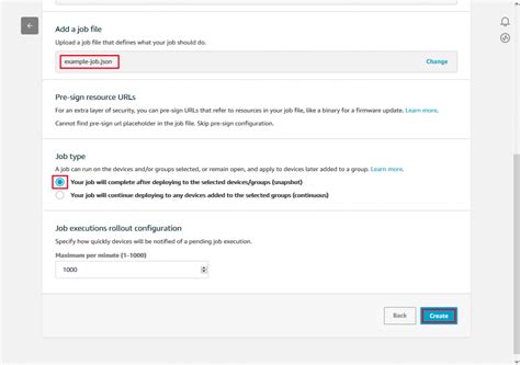 Using Device Jobs For Over The Air Updates The Internet Of Things On Aws Official Blog
